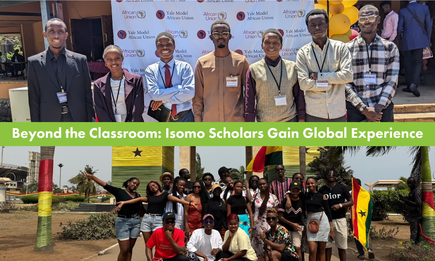 Beyond the Classroom: Isomo Scholars Gain Global Experience - Isomo